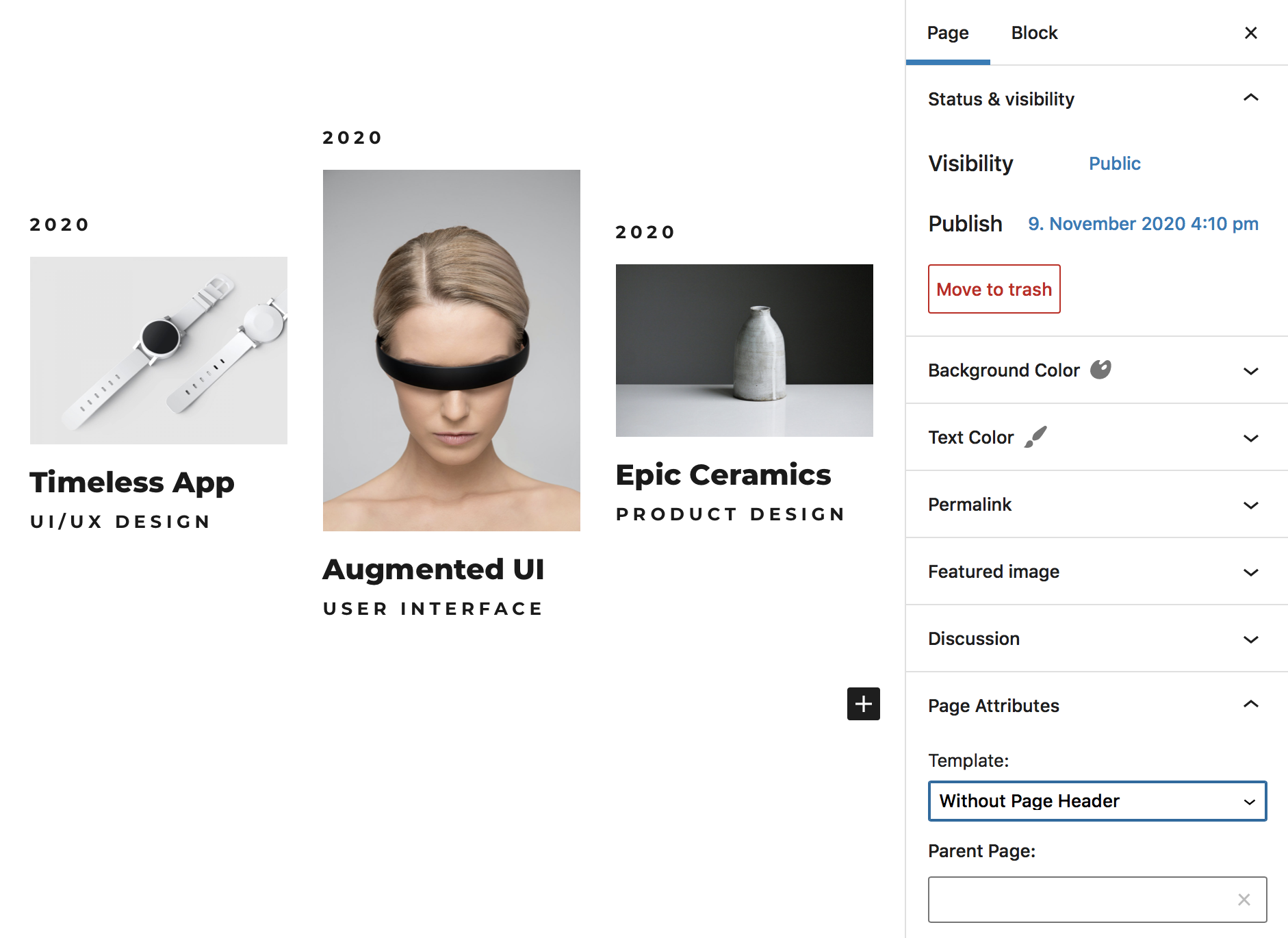 Creating Portfolio – Acid7.Support